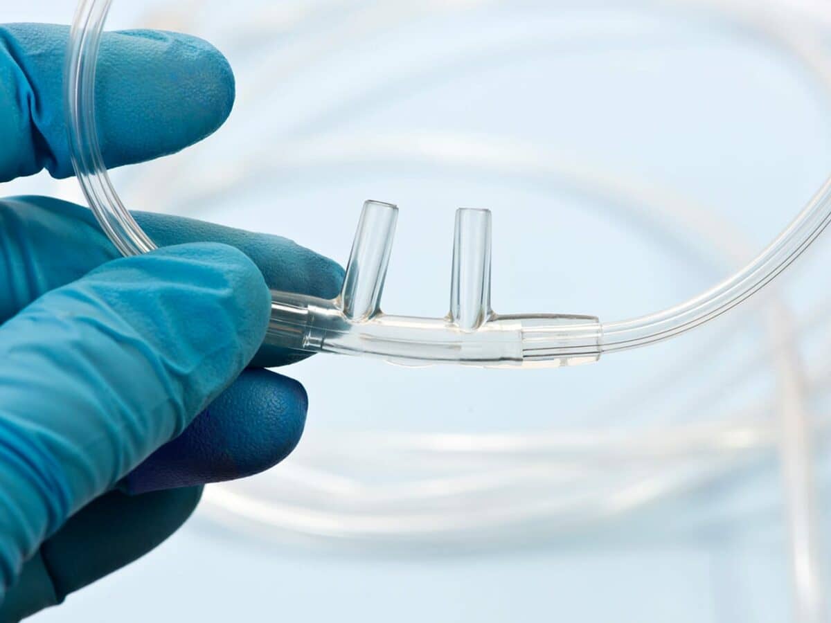 Oxygen By Nasal Cannula