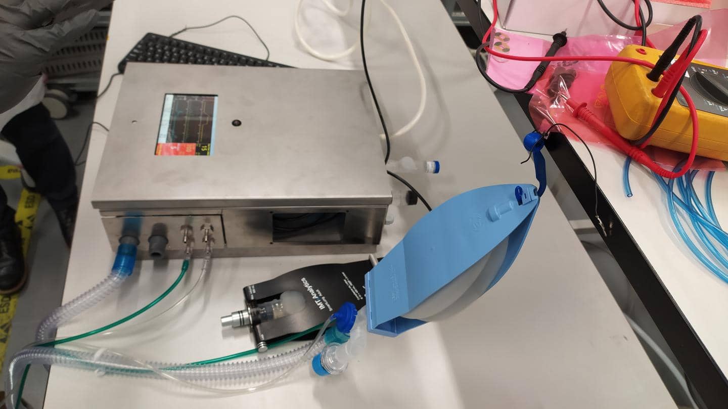 Physicists Design Fda Authorized Open Source Ventilator Respiratory