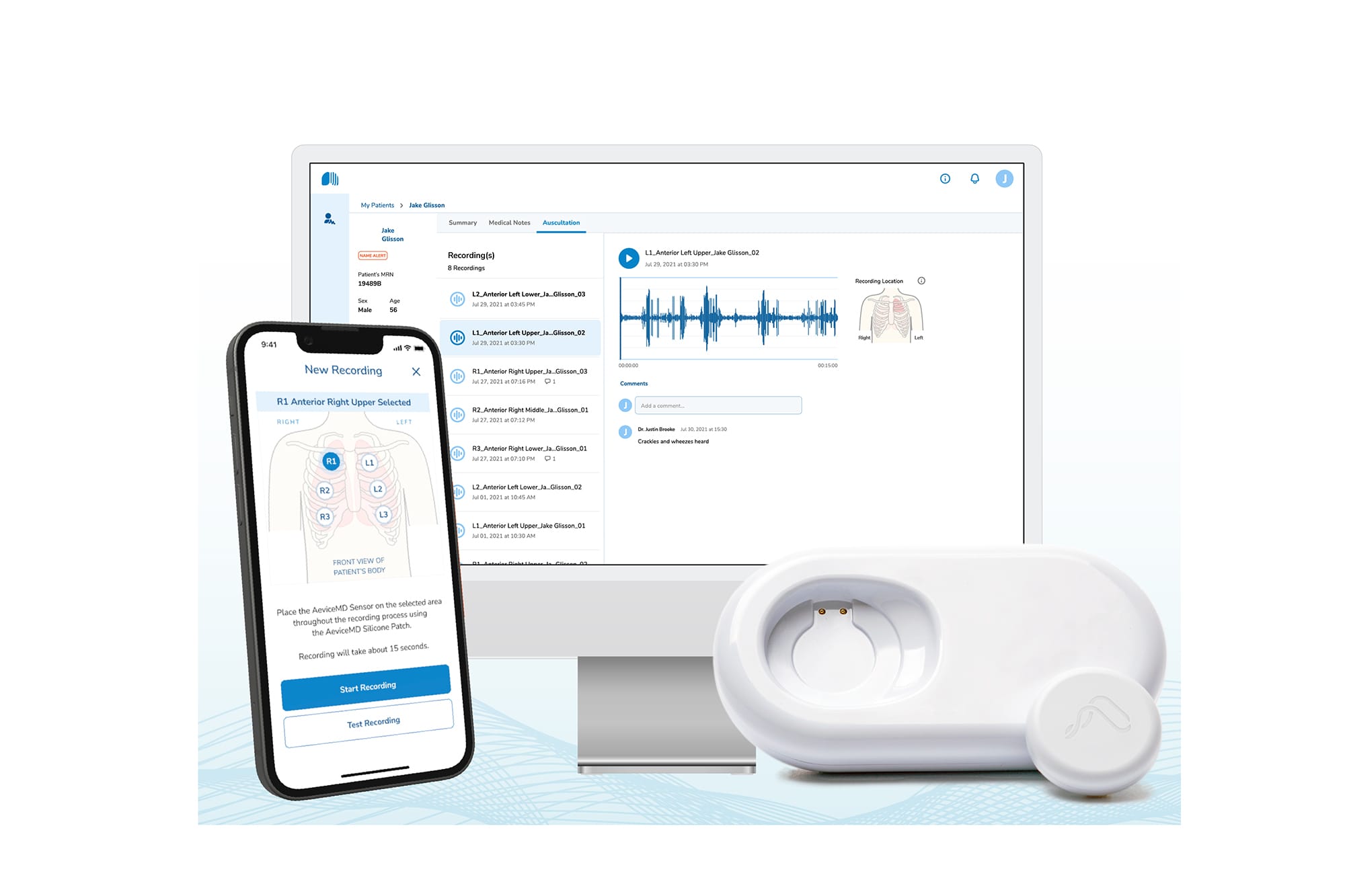 Wearable Stethoscope Cleared by FDA | RT