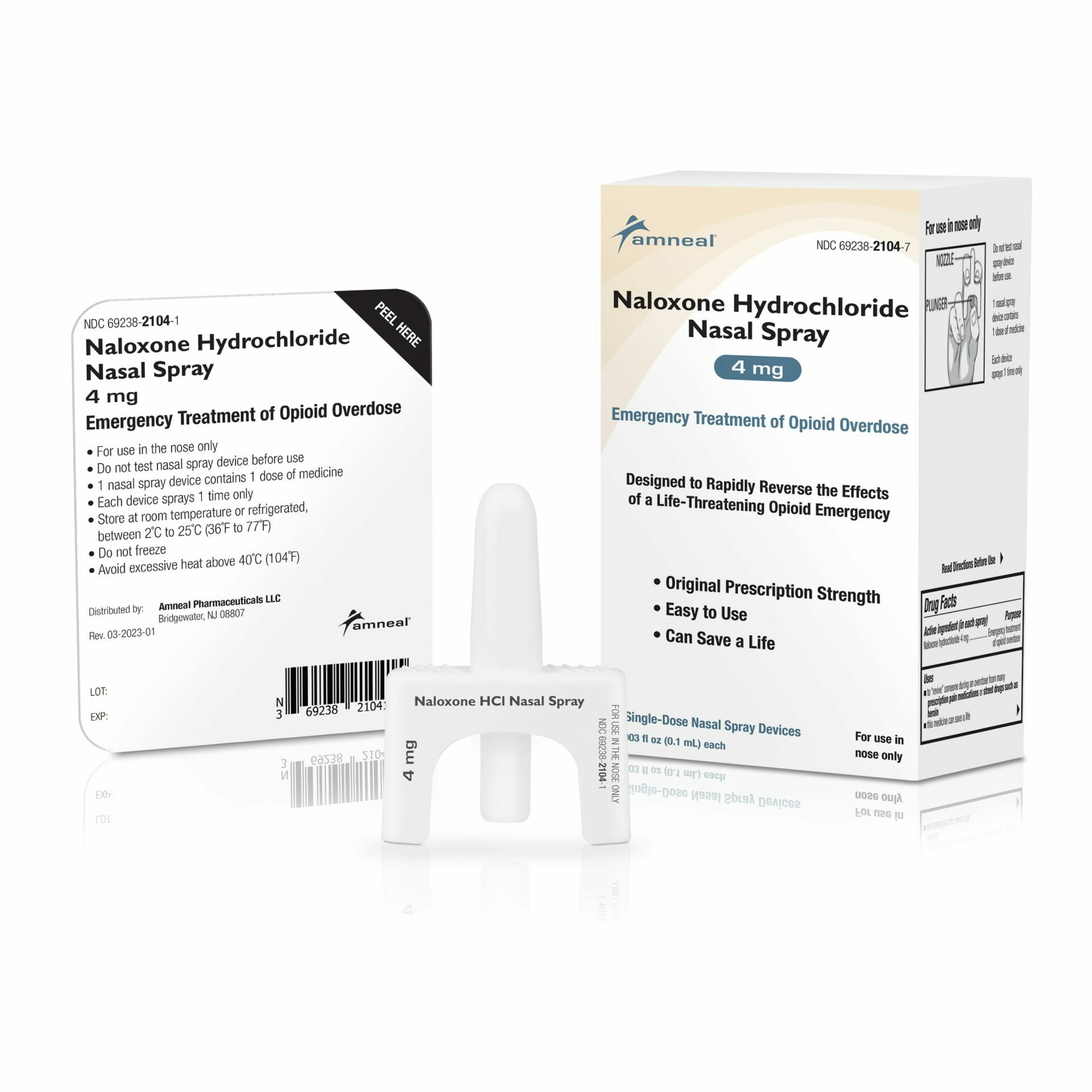 Opioid nasal spray store